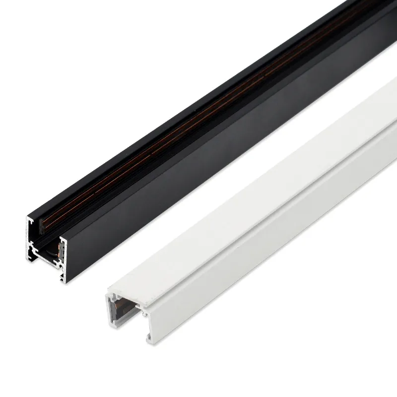 Magnetic Track Light: Thin Black Rail System, Mini Modern Embedded ...