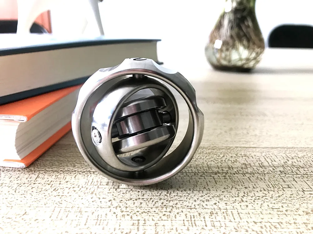 Mechforce EDC Metal Gyroscope - Premium Spinning Top, Anti-Stress ...