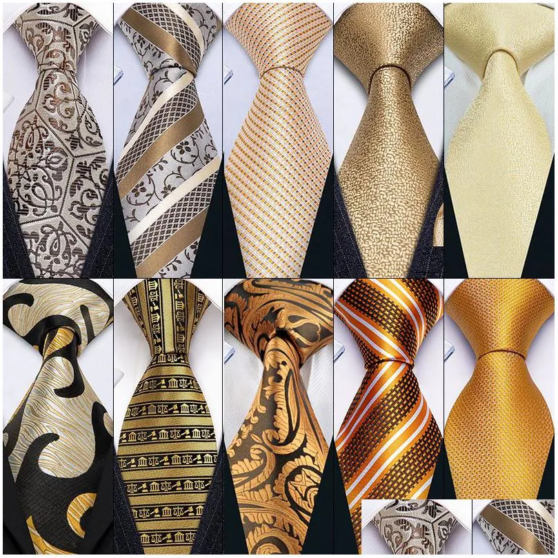 DHgate.com:Mens Silk Paisley Necktie Set with Brooches, Handkerchief ...