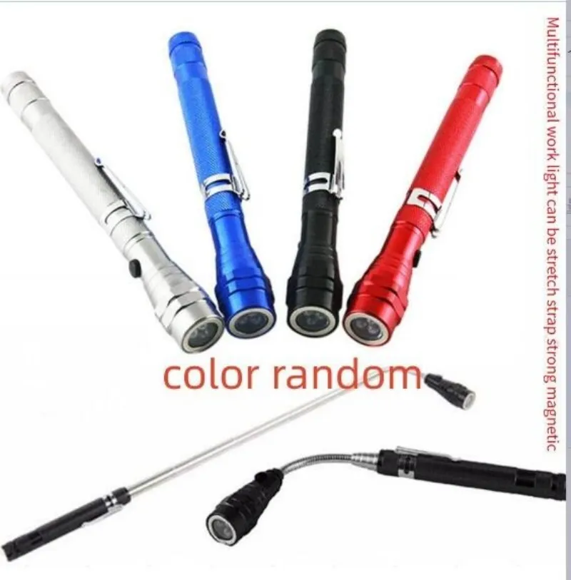 DHgate.com:Antenna light 3LED work light retractable flashlight with ...