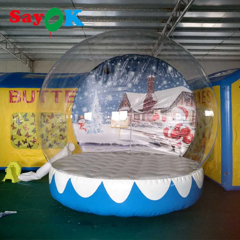 DHgate.com:Giant 3m Inflatable Christmas Snowball with Printed ...
