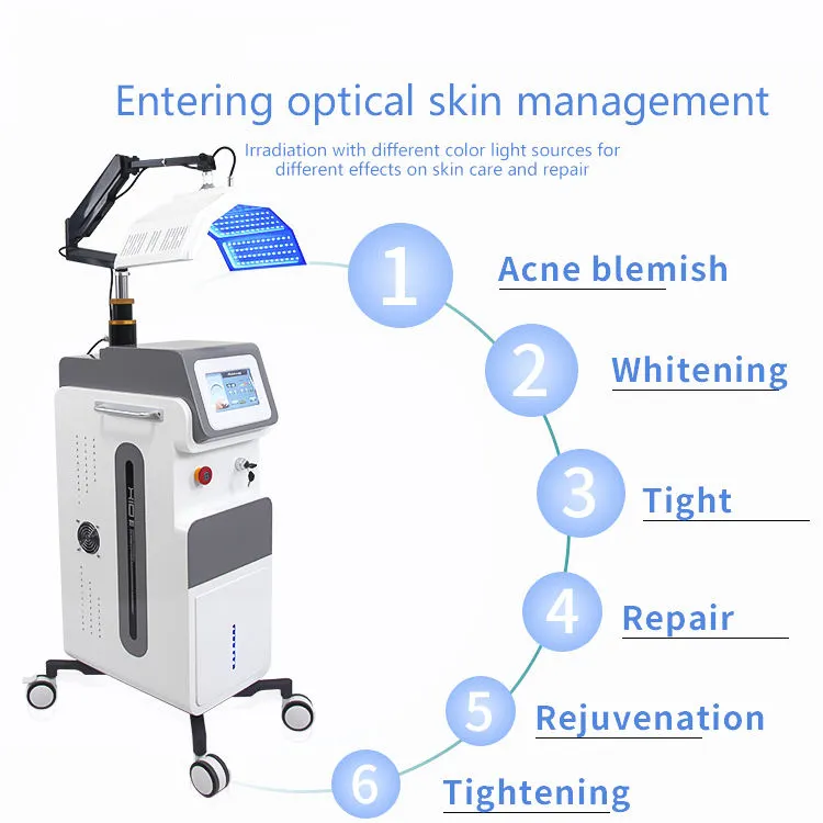 Professional Led Light Therapy Equipment For Skin Rejuvenation Advanced ...
