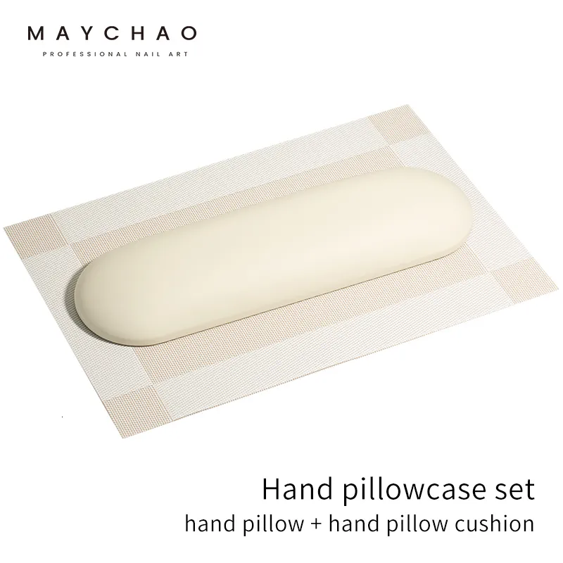 Hand Rests MAYCHAO PU Soft Hand Palm Rest Manicure Table PVC Hand ...