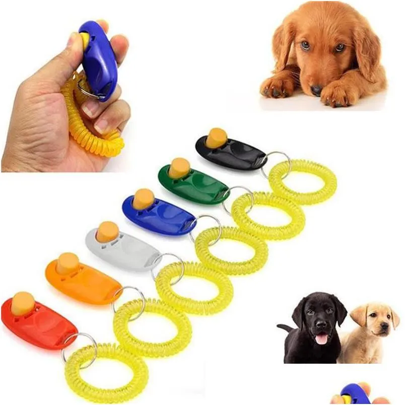 DHgate.com:Adjustable Wrist Strap Dog Training Clicker: Train Obedience ...