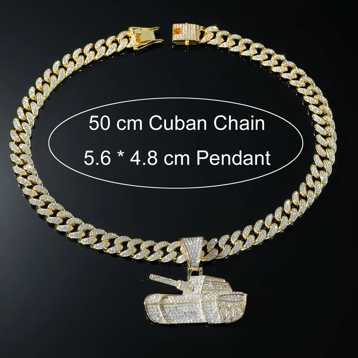 Hip Hop Mens Diamond Iced Out Pendants With Micro Inset Zirconia Shiny ...