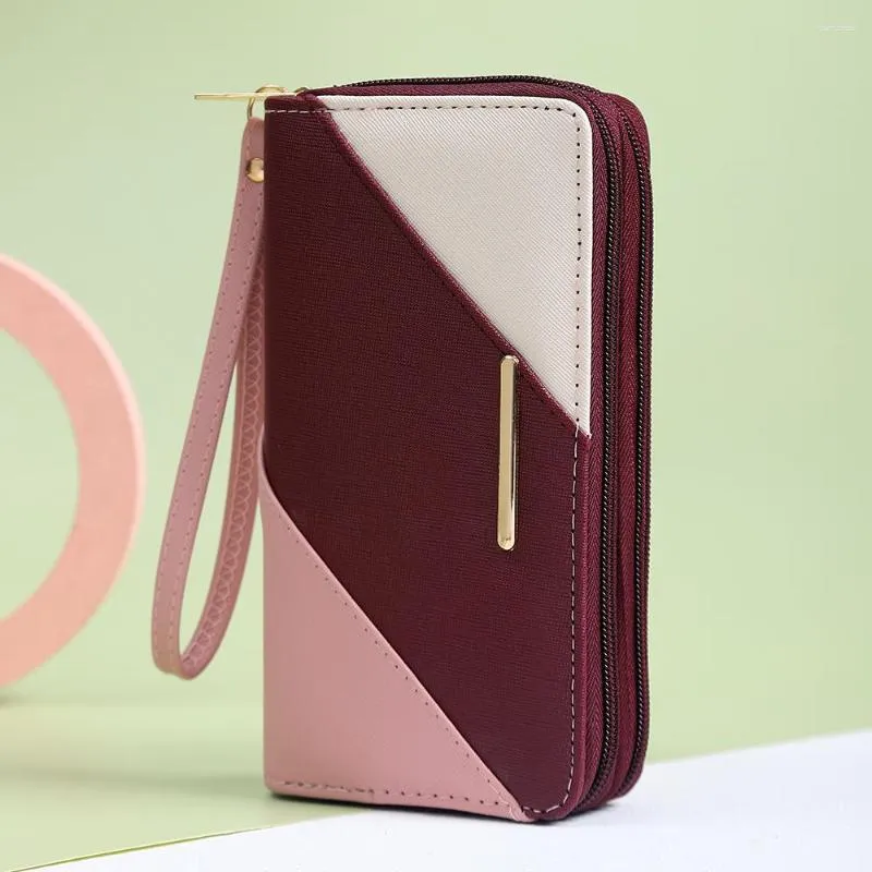 DHgate.com:Double Zipper Women's Wallet: Stylish Coin Purse and Card ...