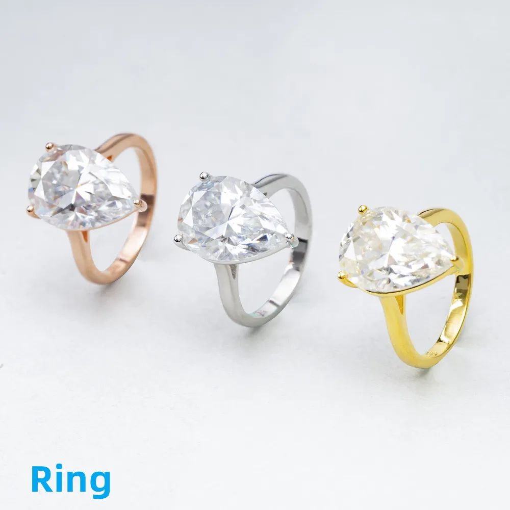 Fashion Jewelry Wholesale: Bling Diamond Asscher Cut Moissanite Stud ...