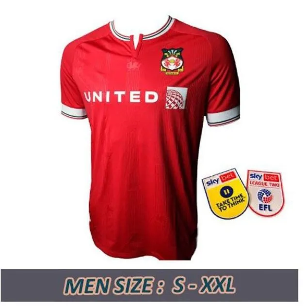 I 23 24 Wrexham Kids Kit Rutherford S. Boden Wedgbury F. Takyi P. S ...