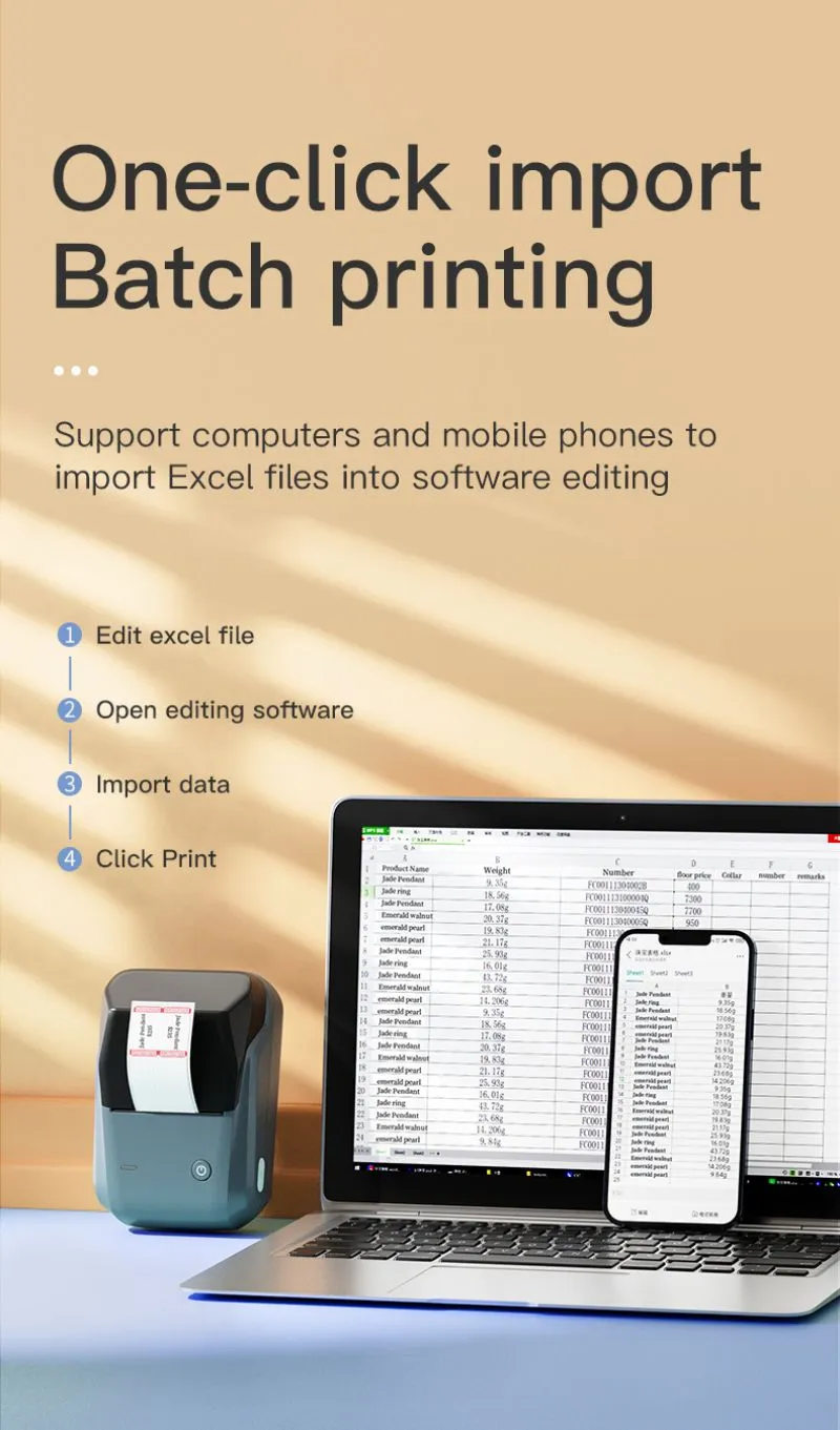 Label Printer Bluetooth Portable Handheld Small... From Zw35255ww, $36. ...