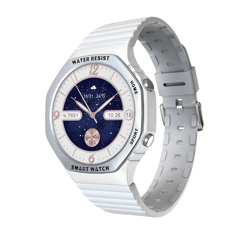DHgate.com:Smart Watch for Women, Silver Alloy Fitness Tracker with ...