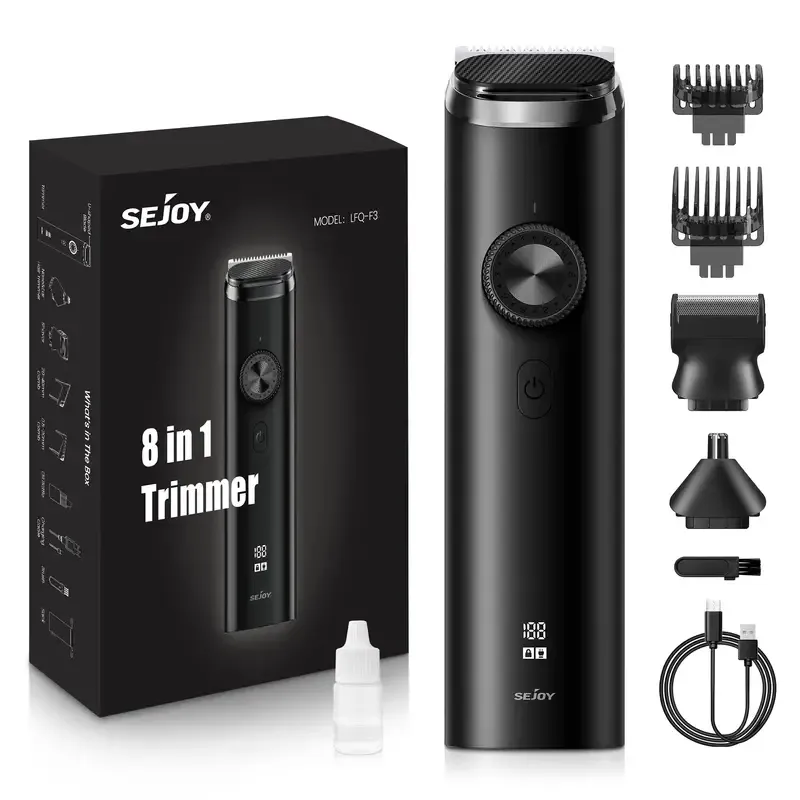 DHgate.com:Sejoy 8-in-1 Electric Hair Trimmer Set: Ultimate Grooming ...