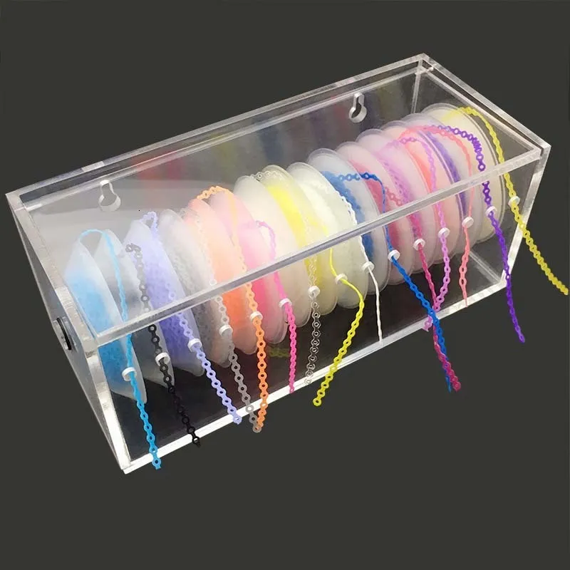 Dental Orthodontic Power Chain Dispenser: Acryl Organizer Box for ...