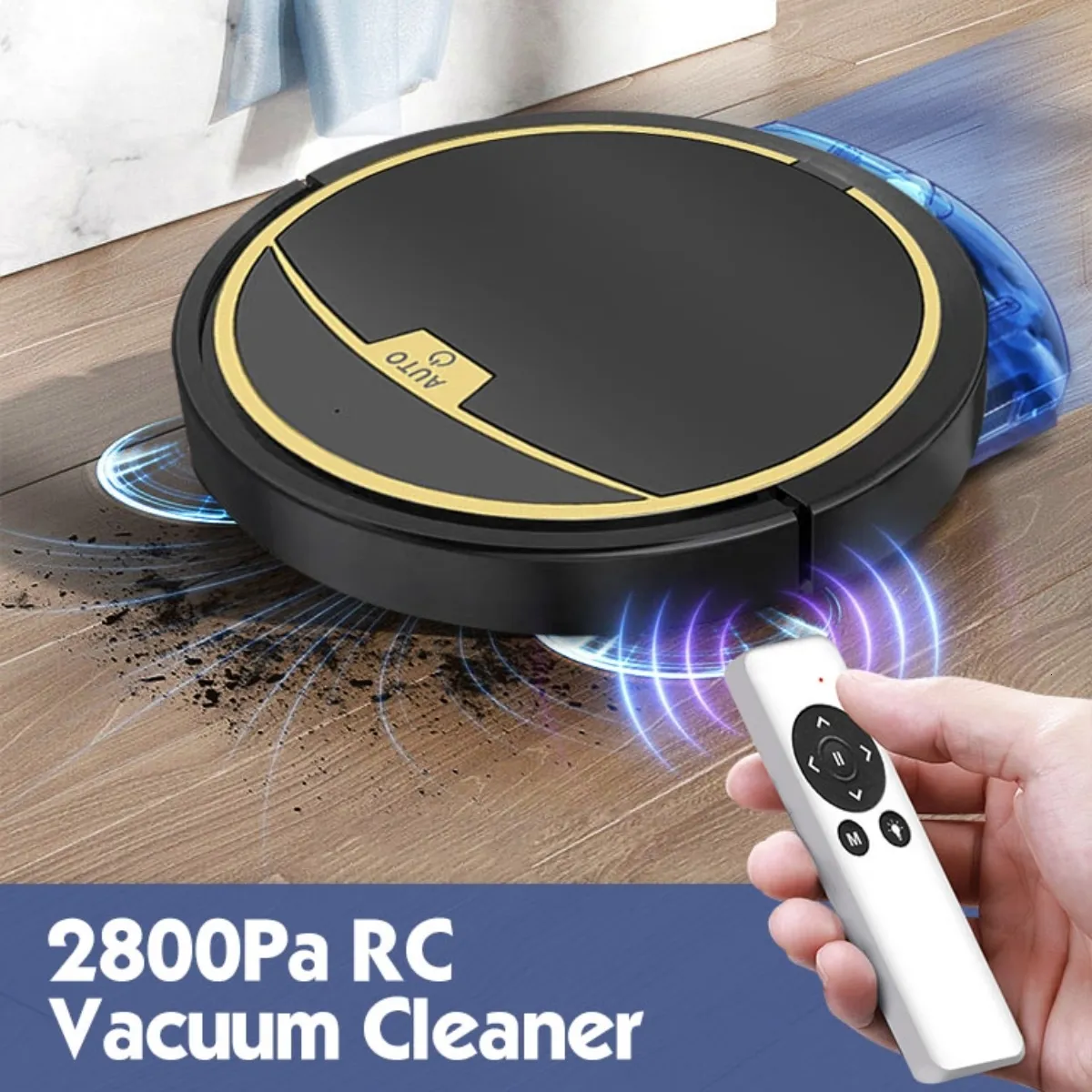 DHgate.com:Remote Control Robot Vacuum Cleaner with 2800Pa Suction ...