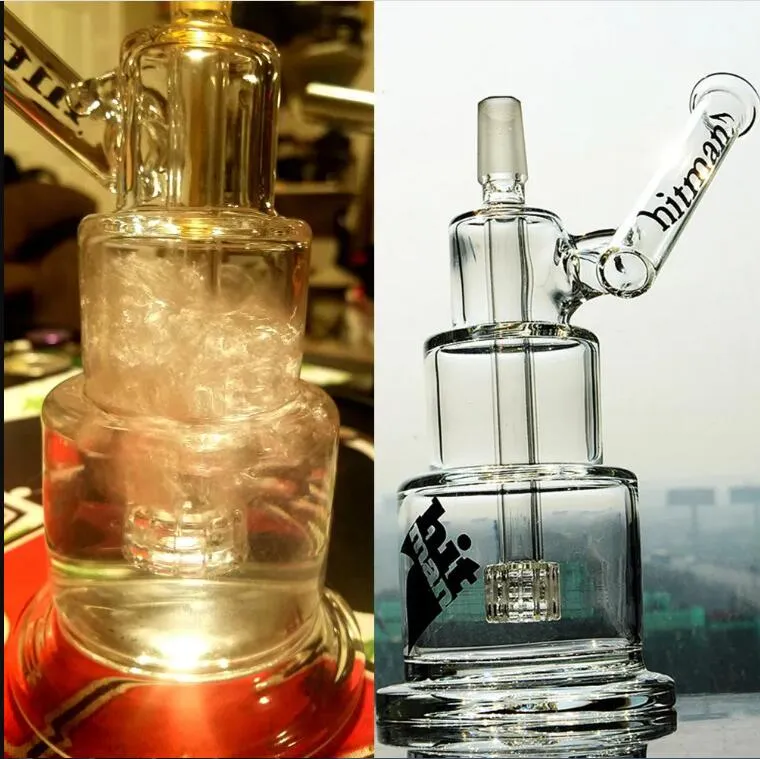 Bulk Order Hitman Mini Glass Water Bong With 7.3 Inch Heady Glass Oil ...