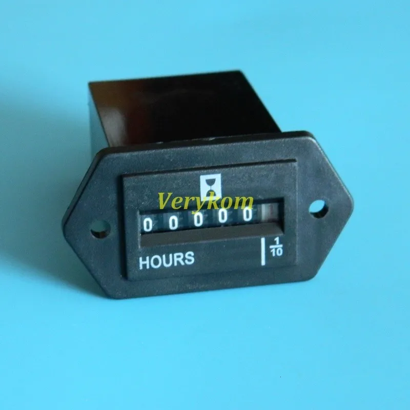 DHgate.com:Timers 1PC 6 Digits 100250V AC Hour Meter Complete Sealed ...