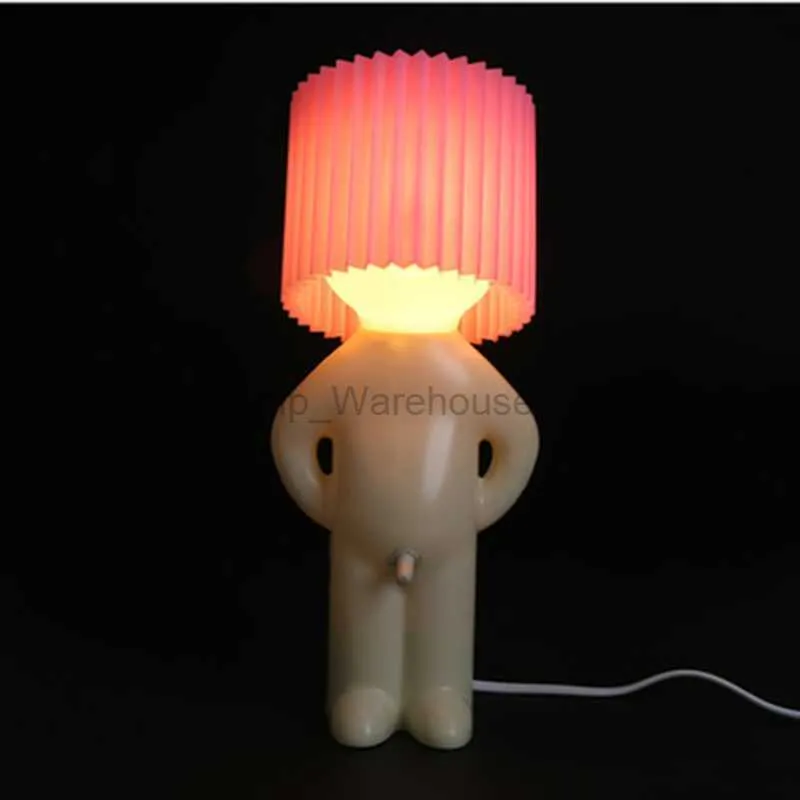 LED Baseus Lamp Creative Human Type Bear Table Lamp For Bedside ...