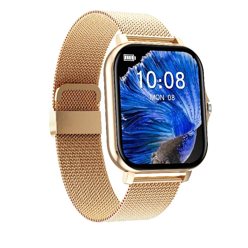 DHgate.com:Stainless Steel Smartwatch with Touch Screen for Fitness ...