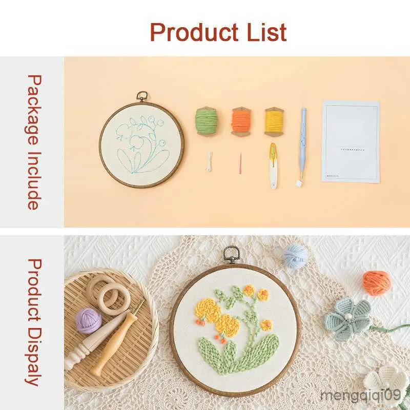 DHgate.com:Chinese Punch Needle Starter Kit: Adjustable Embroidery Pen ...