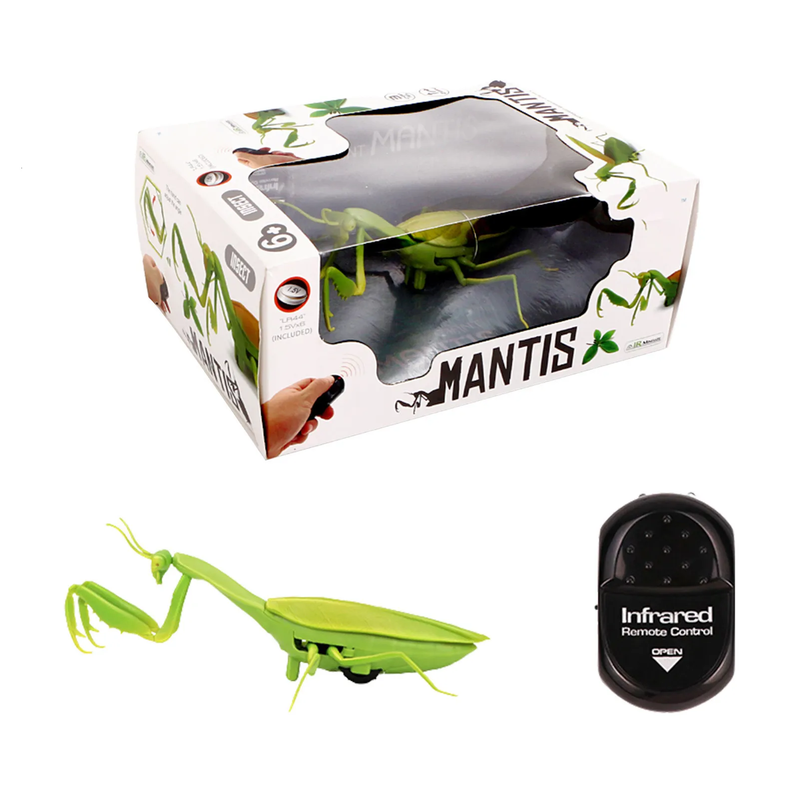 Infrared Remote Control Animal Realistic Insect Mantis, Trick Toy For ...