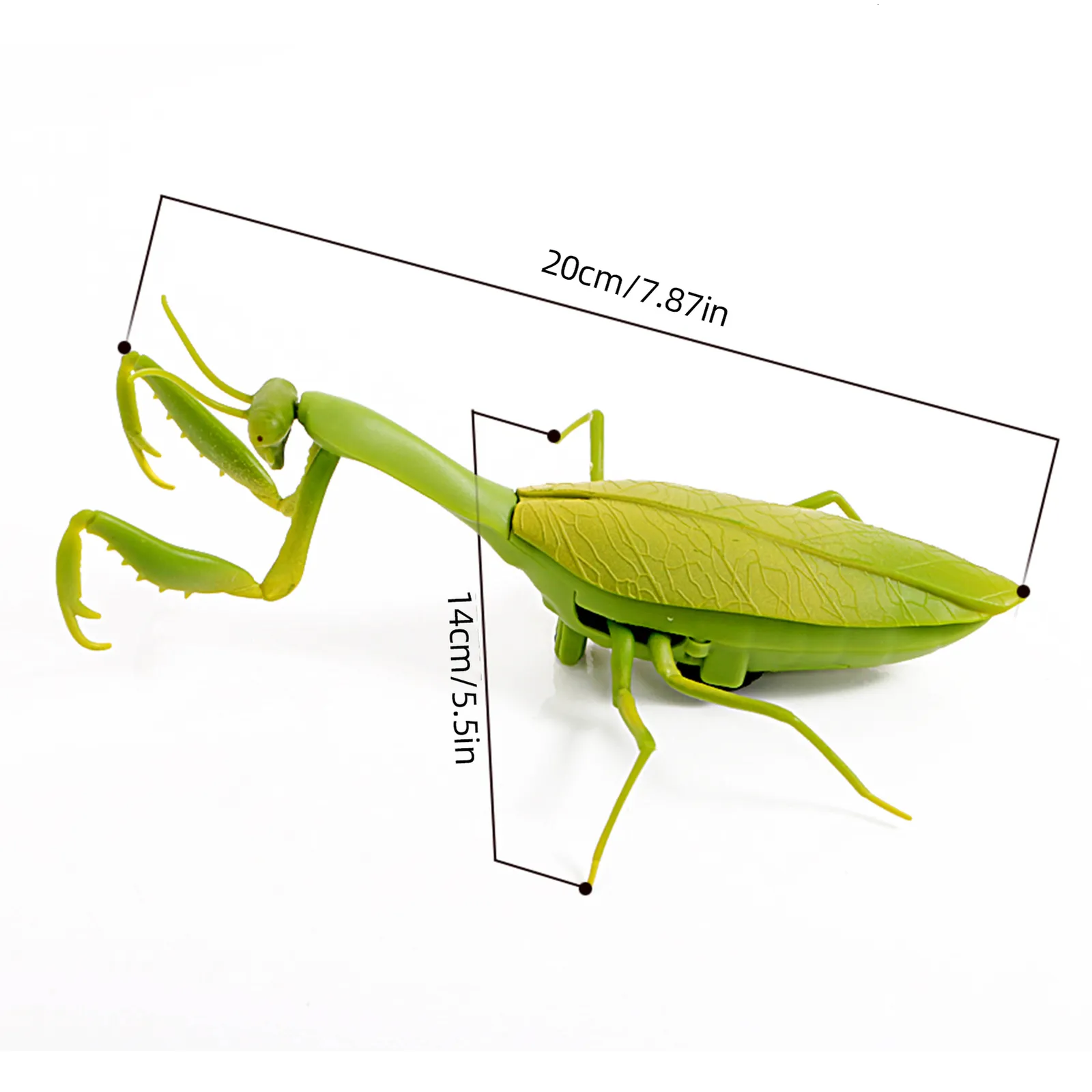 Infrared Remote Control Animal Realistic Insect Mantis, Trick Toy For ...