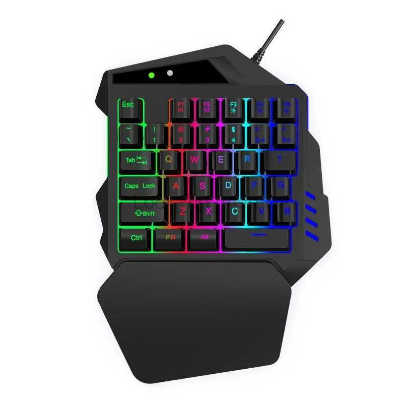 DHgate.com:USB Left-Hand One-Handed Mechanical Keypad - 35 Programmable ...