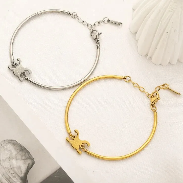 DHgate.com:Womens Designer Chain Bracelet, Elegant Gold and Silver ...