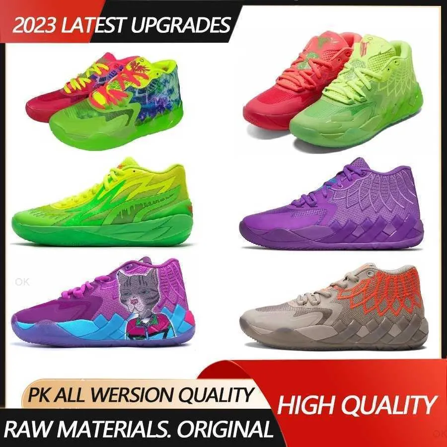 DHgate.com:LaMelo Ball MB.01 Basketball Shoes, Red/Green/Purple/Black ...