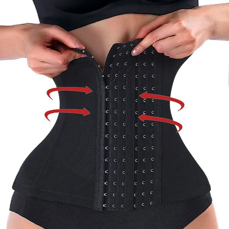 Waist Trainer Corset - Women's Slimming Body Shaper Belt, Tummy Control ...