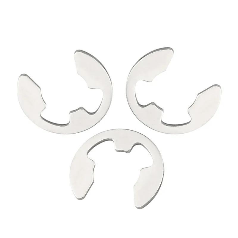 304 Stainless Steel E-Clips Circlips - M1.2 to M16 - Shaft Retaining ...
