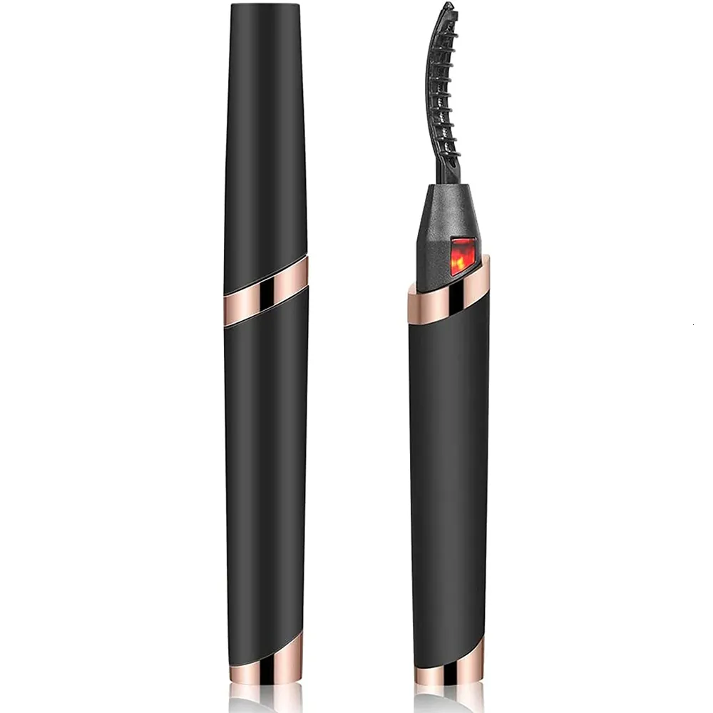 Eyelash Curler, Heated, Electric, USB Rechargeable, Quick Heating, Long ...
