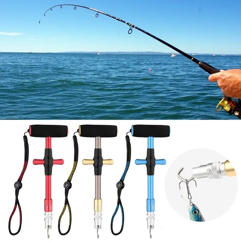 Aluminum Fishing Pole Fish Finder Decoupling Device With Hook Remover ...