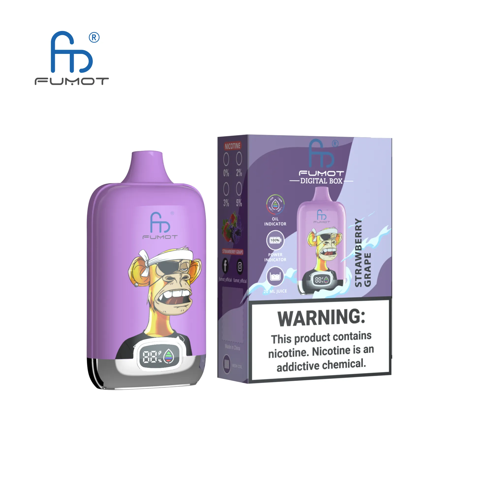 Original RandM Digital Box 12000 Puffs Disposable E Cigarettes Features ... Original RandM Digital Box 12000 Puffs Disposable E Cigarettes Features ...