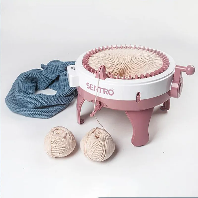 DHgate.com:2240 Needles Circular Knitting Machine Wool Yarn DIY Hand ...