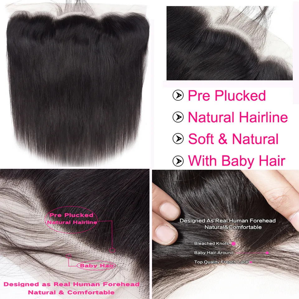 Premium Brazilian Straight Human Hair Bundles - 36-40 Inch Remy Hair ...