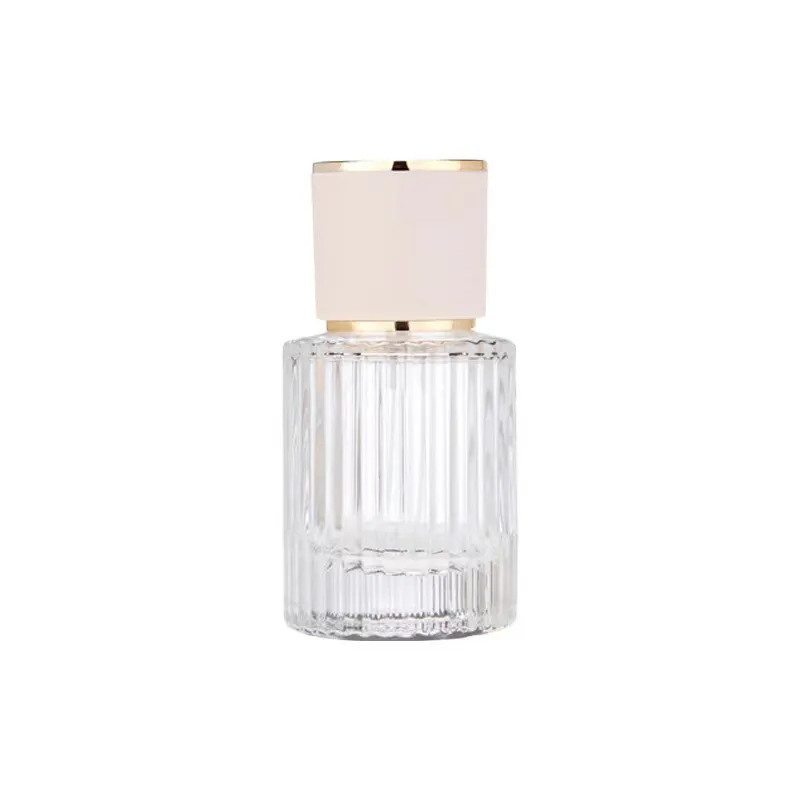DHgate.com:30ml/50ml Cylindrical Textured Thick Bottom Glass Perfume ...