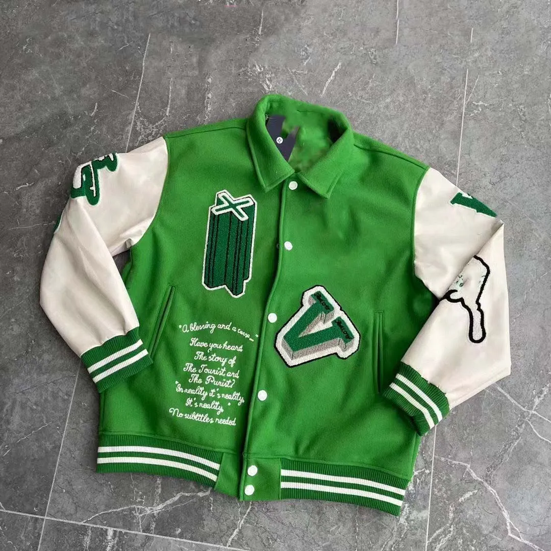 DHgate.com:Embroidered Baseball Jacket - Streetwear Fashion, Vintage ...