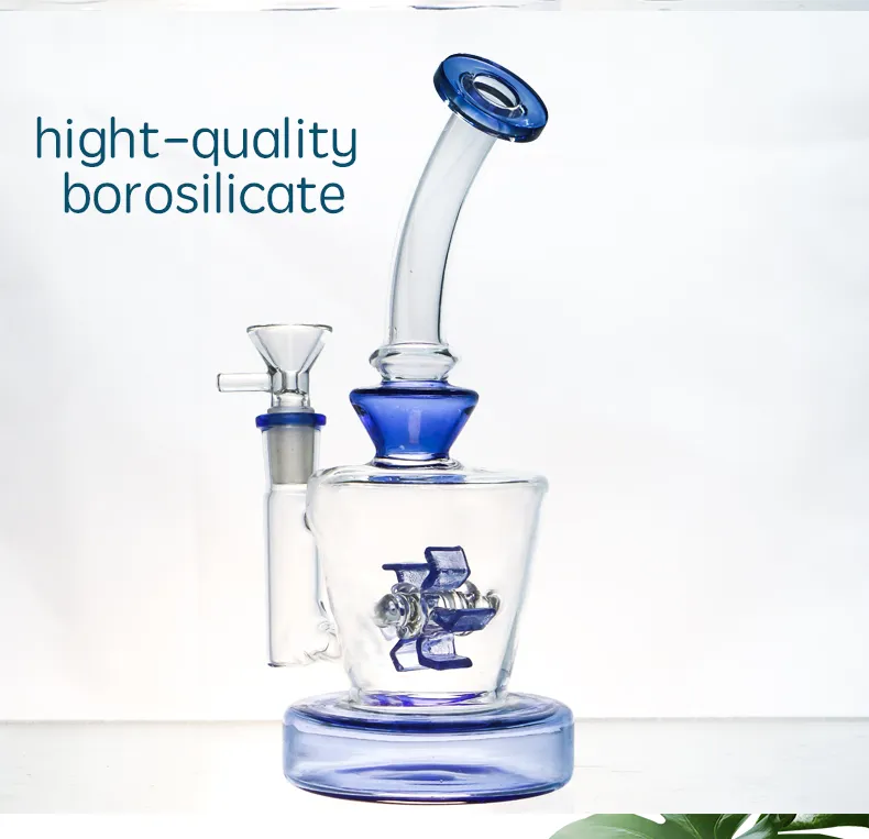 Dab Rig With Banger: Rotating Glass Windmill Water Pipe With Thick Base ...