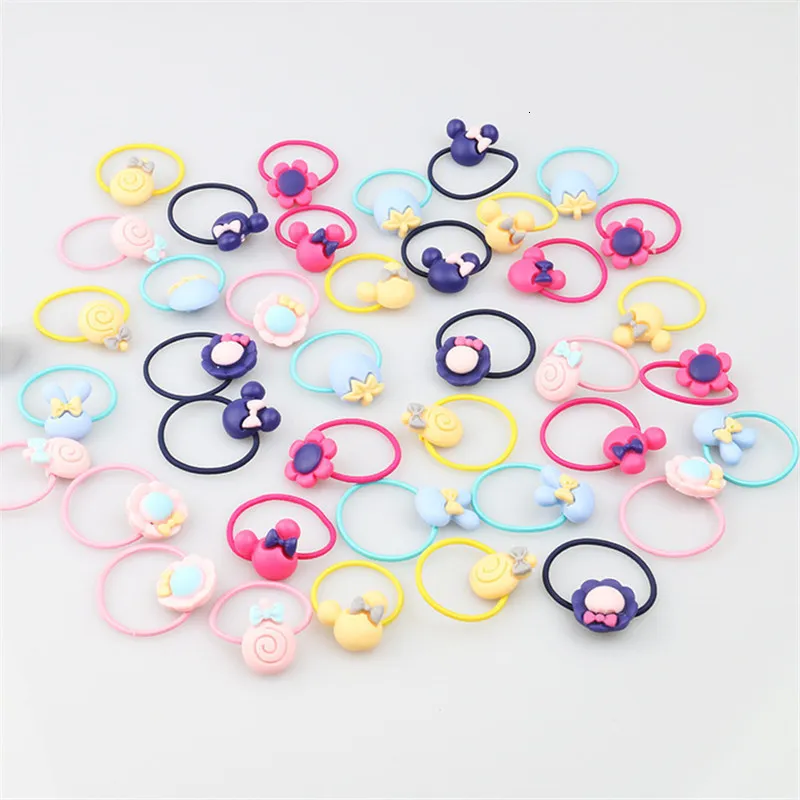 Hair Accessories Girls Gift Box: Elastic Bands, Flower Clips, Bows ...