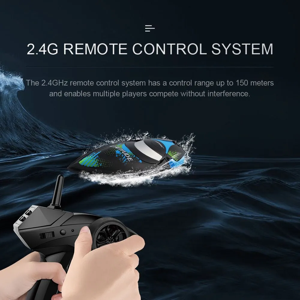 JJRC S3 Latitude Remote Control Wakeboard Boat 2.4GHz 2CH 25KM/H ...