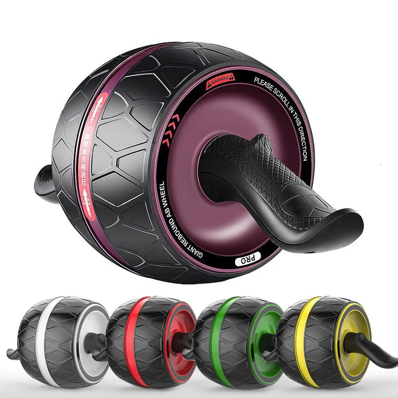 DHgate.com:Silent Abdominal Muscle Trainer Roller, Automatic Rebounding Abdominal Wheel for Home ...