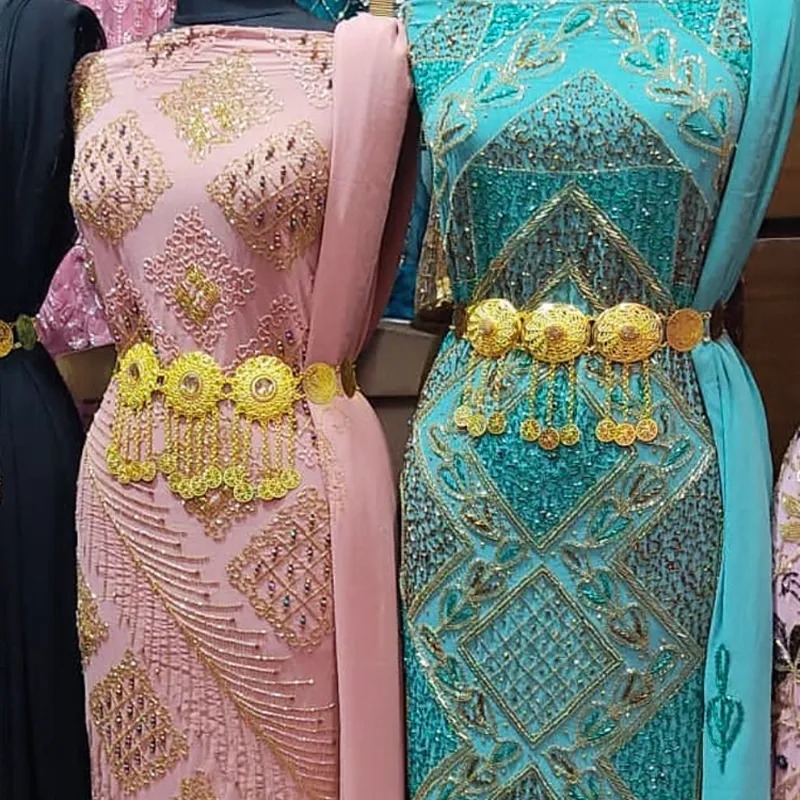 DHgate.com:Belly Chains Oman Kurdistan Women Body Chain Coin Tassel ...