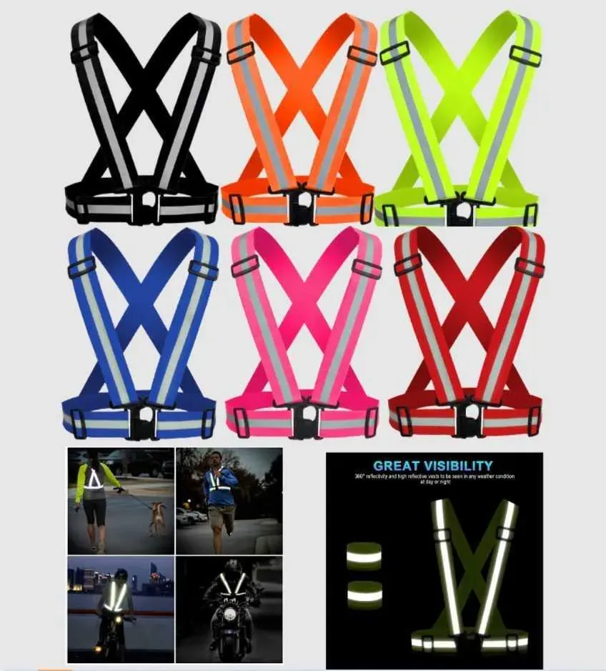 Wholesale Wholesale Reflective Vest With Reflector Bands For Men And ...