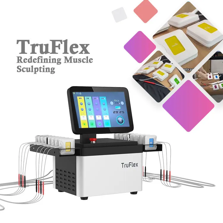 Microcurrent Body Sculpting Machine EMS Muscle Stimulator & RF Fat ...