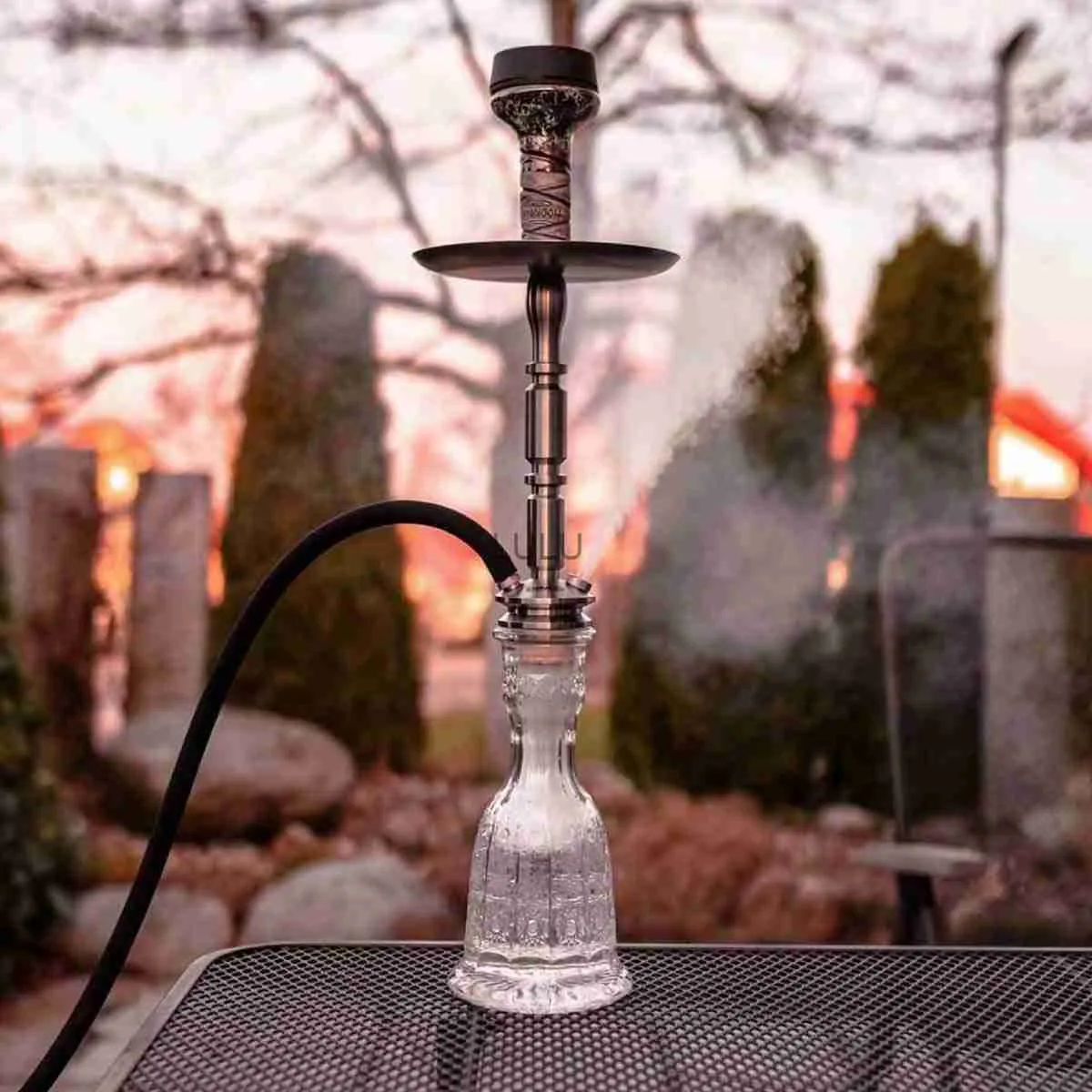 DHgate.com:Complete Stainless Steel Hookah Set MIG Shisha Russia ...
