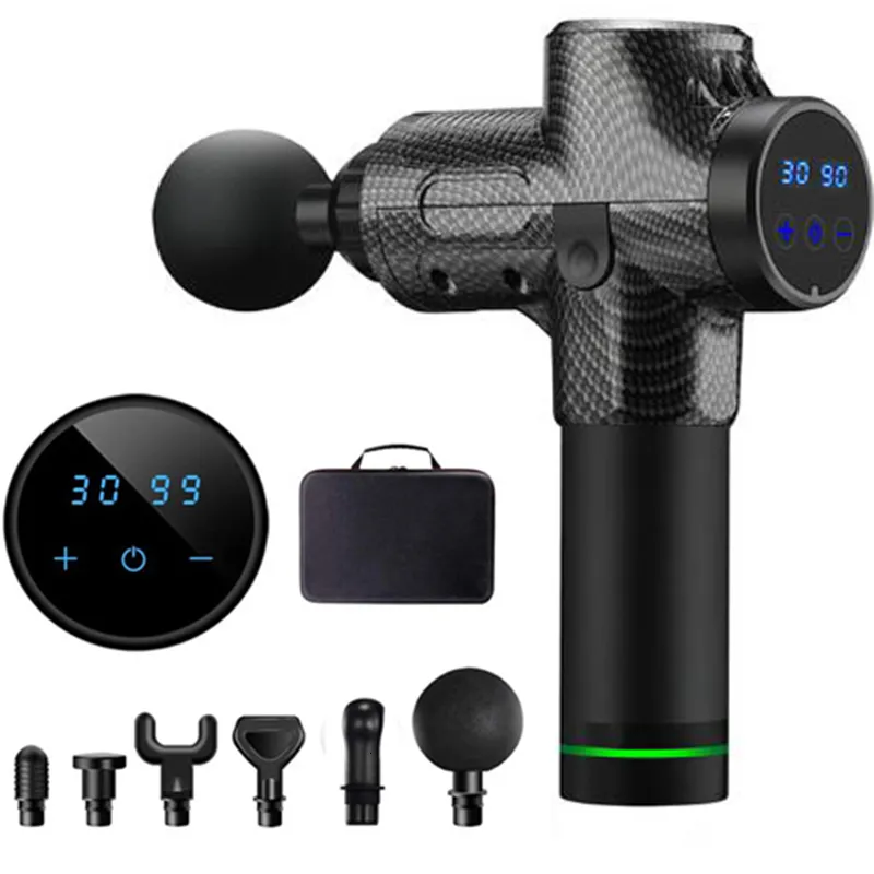 Full Body Massager Massage Gun 30 Speed LCD Touch Display Screen Deep ...