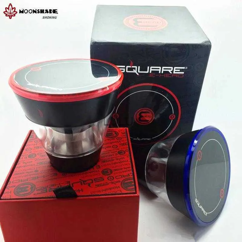 MOONSHADE Electric Square E Head Hookah Charcoal Stove, 2000mAh ...