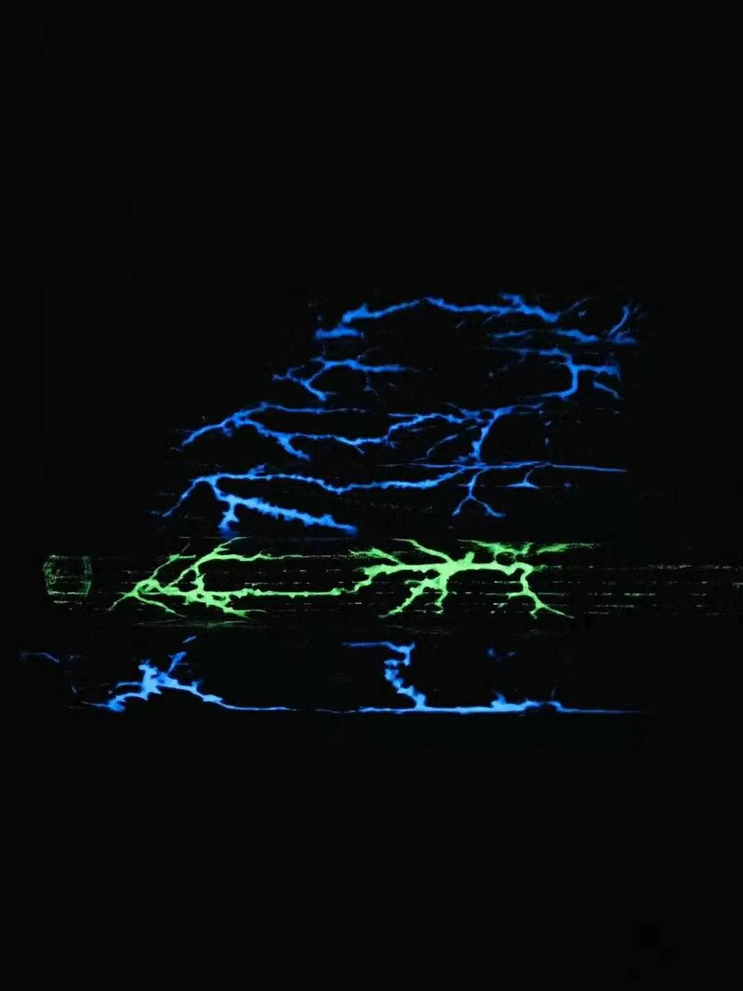 Luminous Handle Electric Shock Wooden Hookah Set Complete 2024 Smoking ...