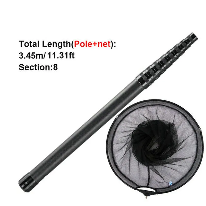 DHgate.com:Foldable Ultralight Carbon Fiber Fishing Landing Net ...