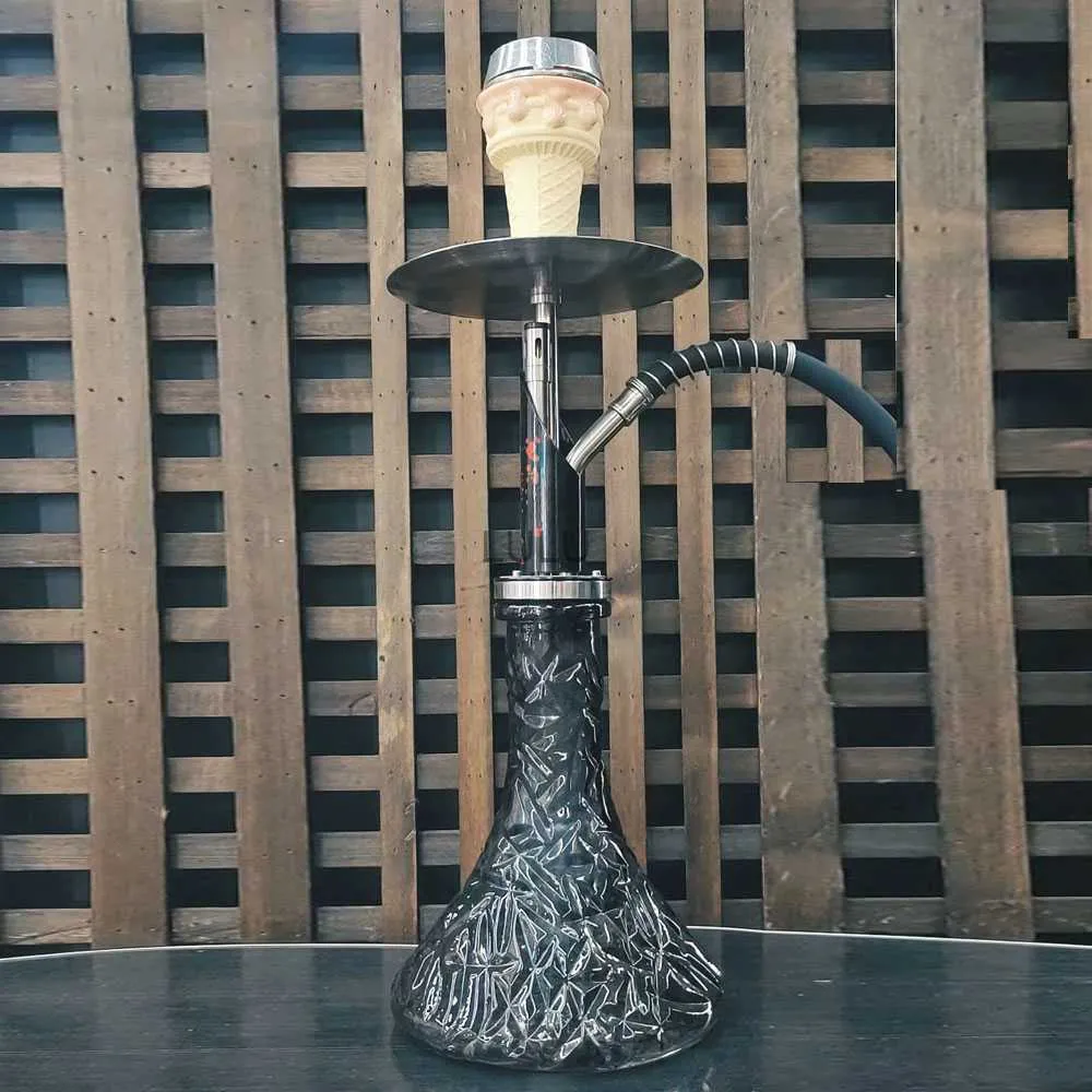 Middle Eastern Arabic Hookah Stainless Steel Colourful Elements Large ...