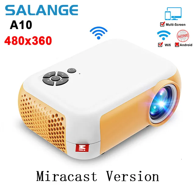 ₩61,065에서 프로젝터 Salange Mini Projector A10 480*360 픽셀 미니 비머 지원 1080p 홈 ...